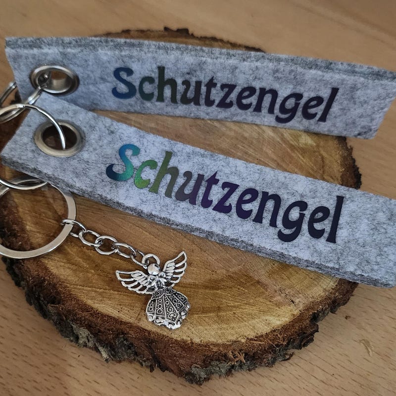 Schlusselanhanger Filz Mit Spruch