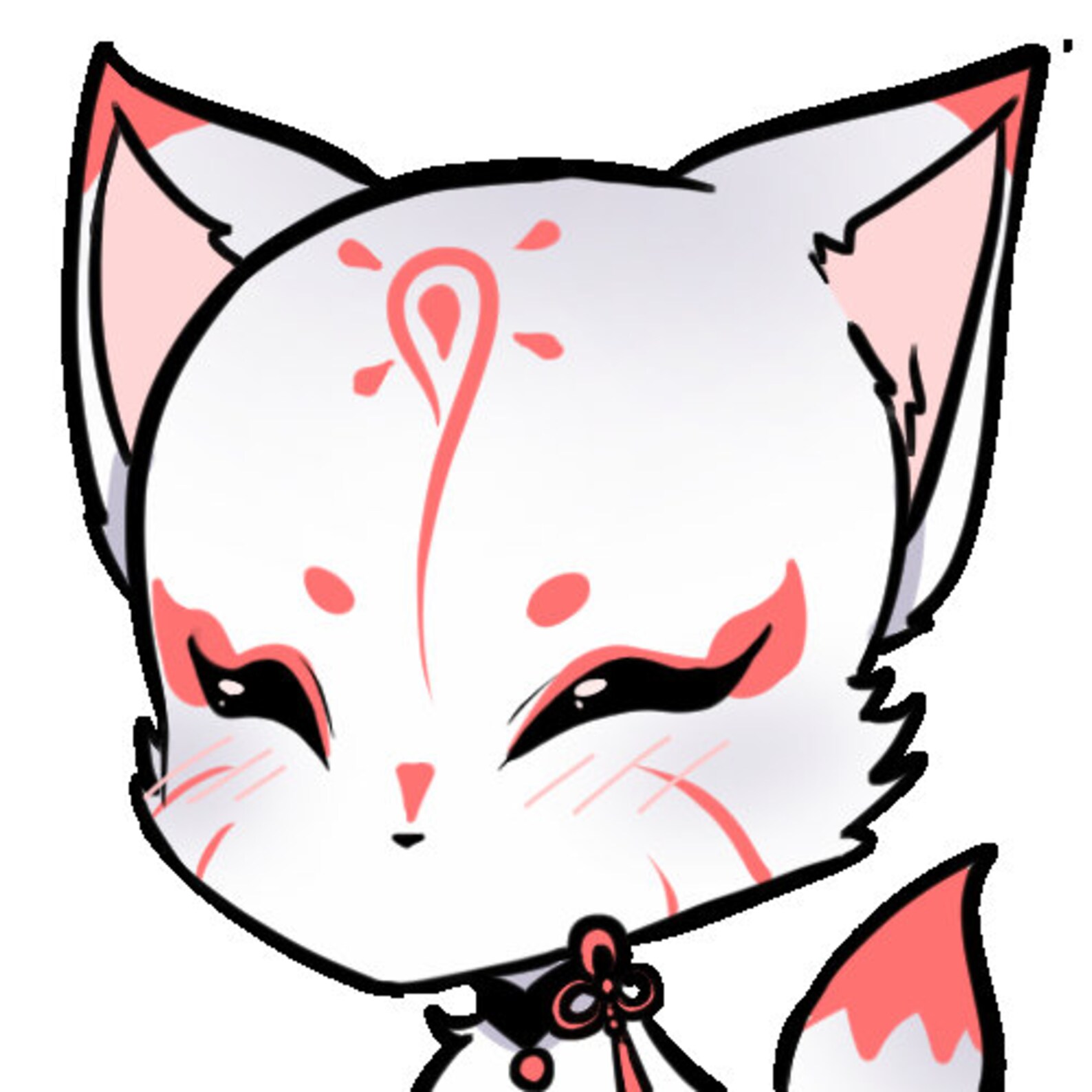 Kitsune Emotes for Twitch, Youtube, Discord, Ect Cute Pretty Fox Emote ...
