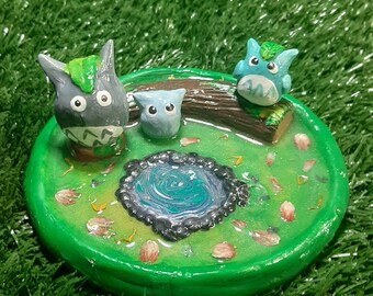 Totoro Trinket Dish - Etsy