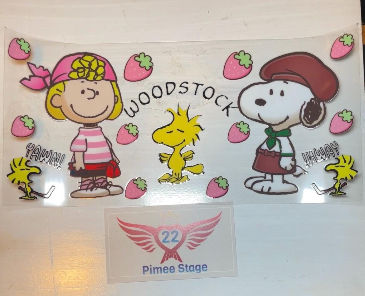 16 Oz Ut Dtf Wrap Snoopy 3 - Etsy