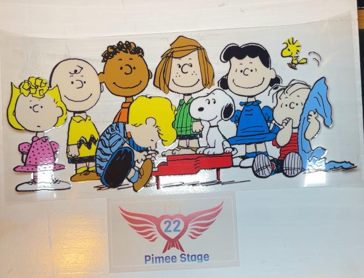 16 Oz Ut Dtf Wrap Snoopy 3 - Etsy