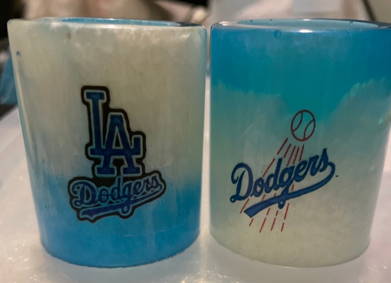 Los Angeles Dodgers Resin Shots Glasses - Etsy