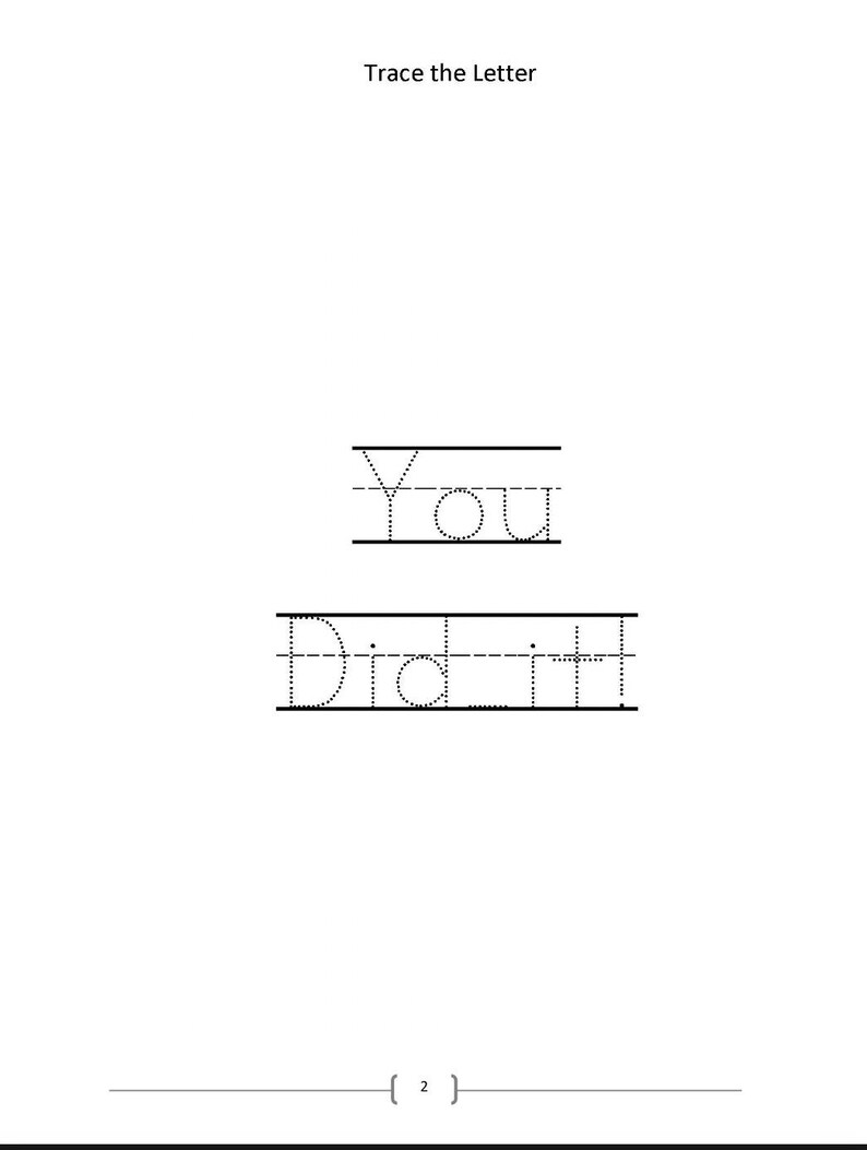 My Alphabet Tracing Book - Etsy