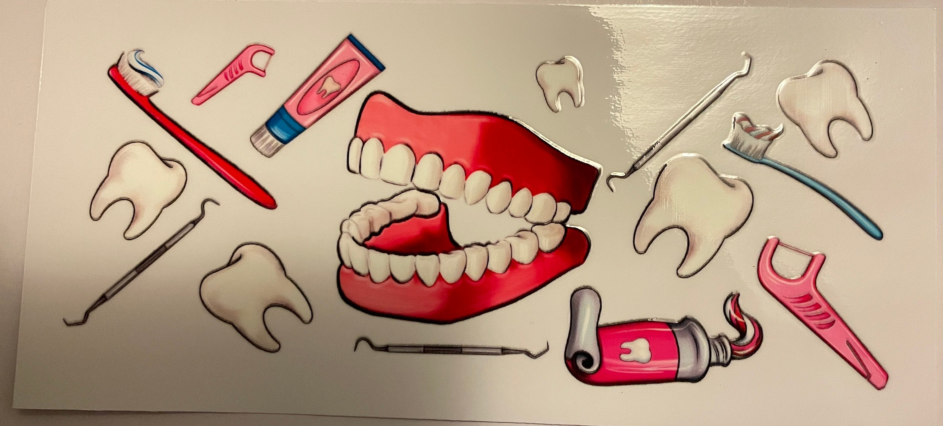 16 Oz Ut Dtf Wrap Dental - Etsy