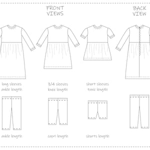 Maggie Outfit - Digital Pdf Sewing Pattern for 18" Dolls - Etsy