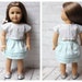 Jenny Outfit - Digital Pdf Sewing Pattern for 18" Dolls - Etsy