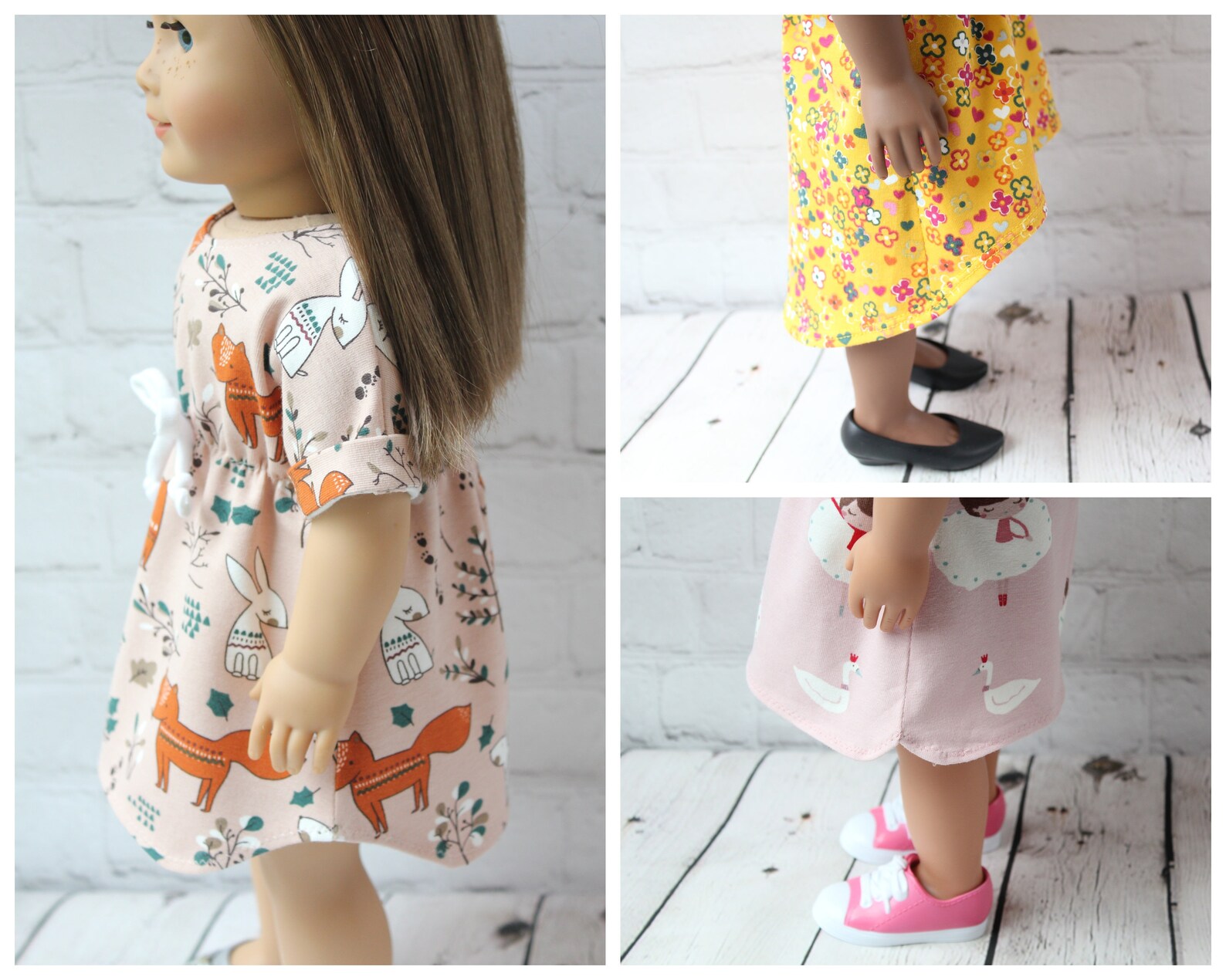 Heather Dress Digital Pdf Sewing Pattern for 18 Dolls - Etsy