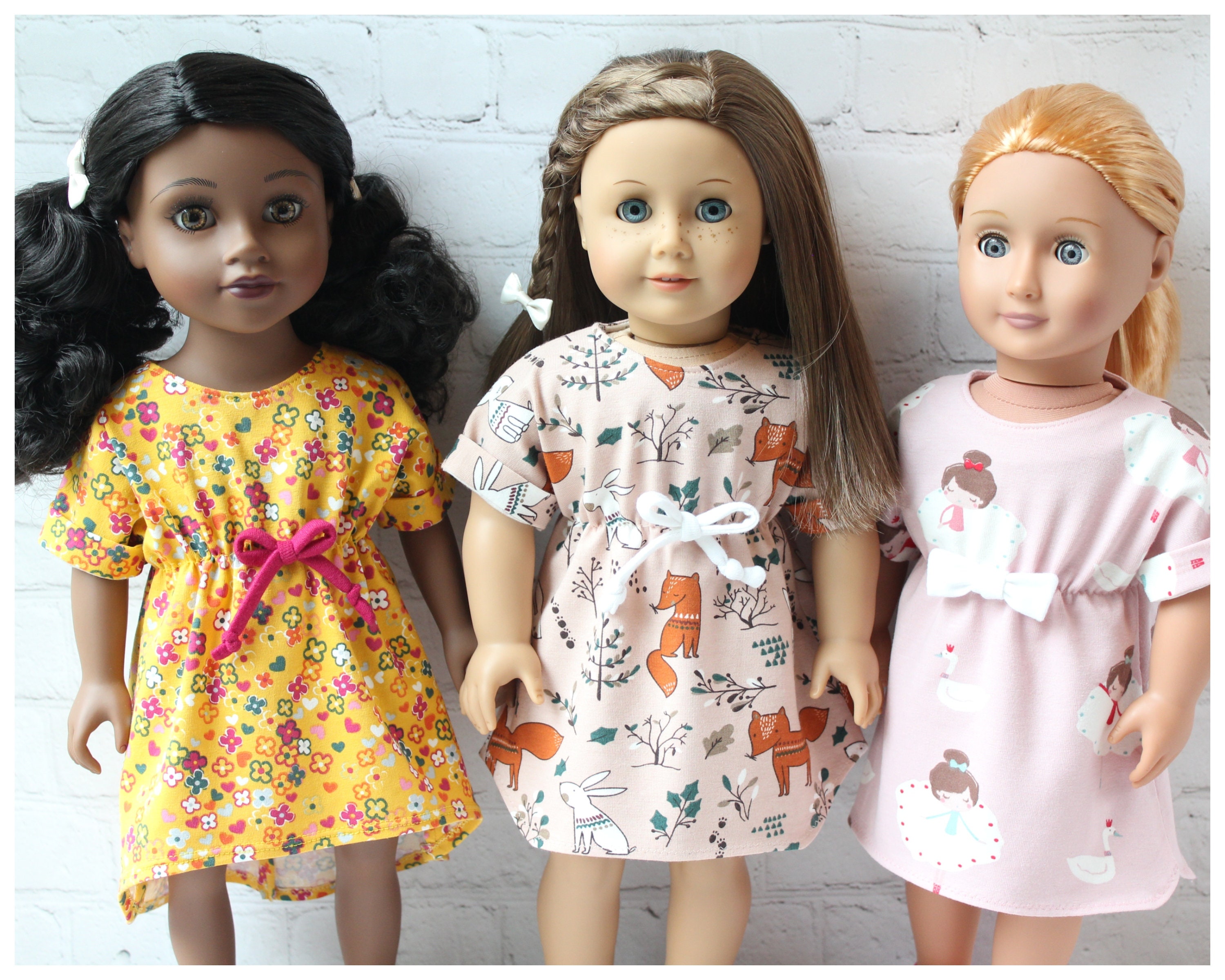 Heather Dress Digital Pdf Sewing Pattern for 18 Dolls - Etsy
