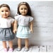 Jenny Outfit - Digital Pdf Sewing Pattern for 18" Dolls - Etsy