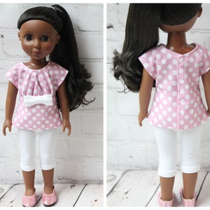 The Everyday Top - Digital Pdf Sewing Pattern for 14" Dolls - Etsy