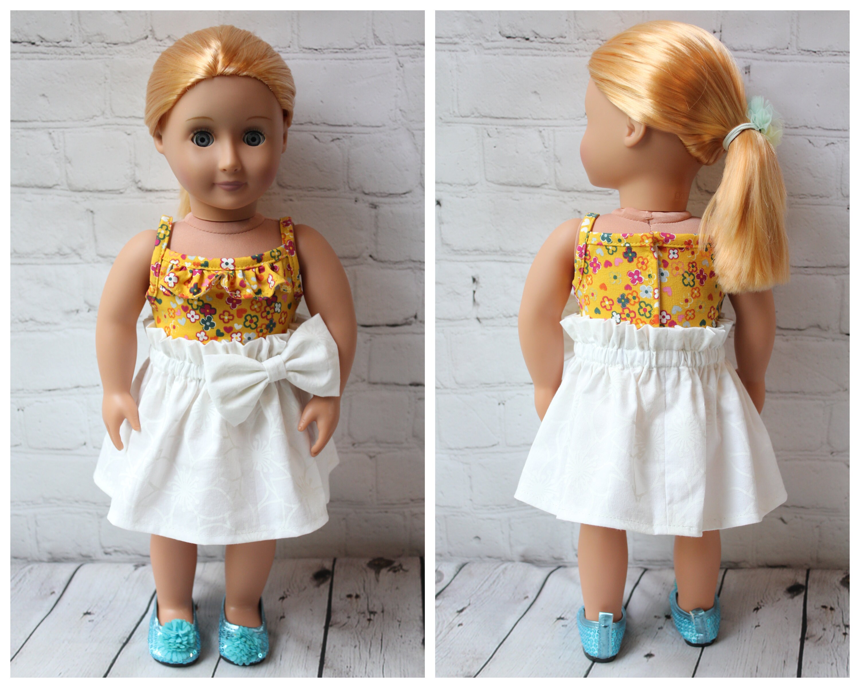 Piper Outfit Digital Pdf Sewing Pattern for 18 Dolls - Etsy