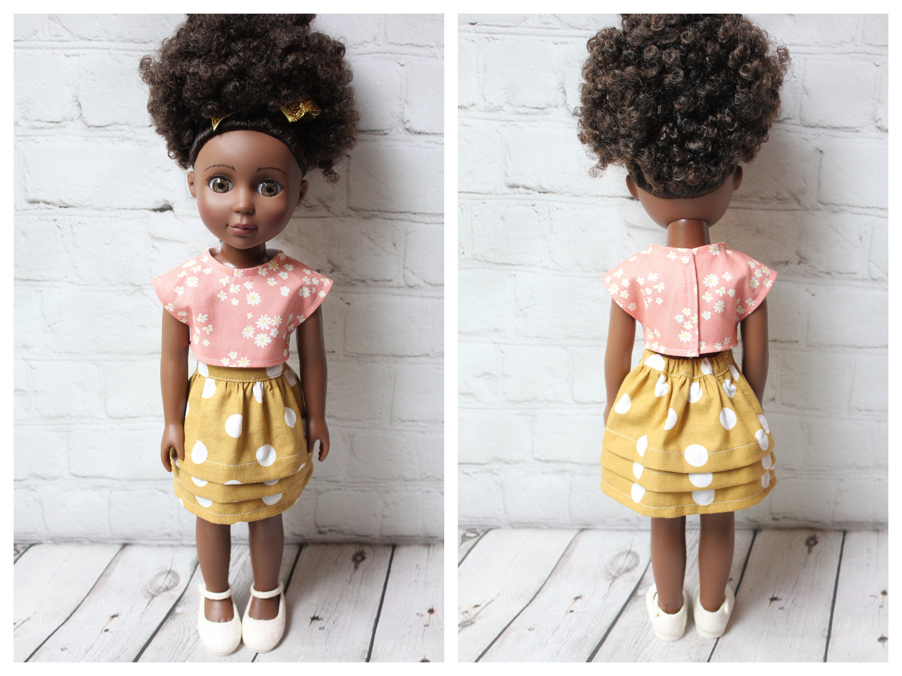 Jenny Outfit - Digital Pdf Sewing Pattern for 14" Dolls - Etsy