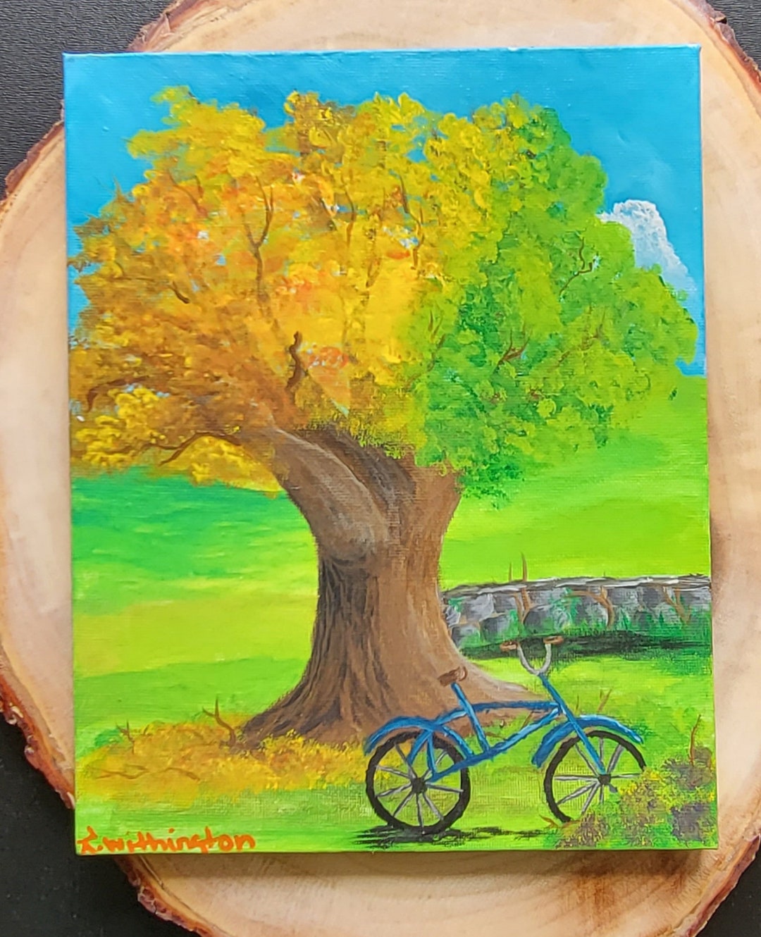 Autumn Bike Ride - Etsy