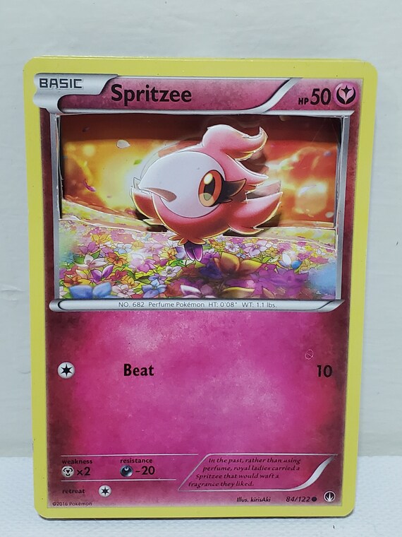 Spritzee Pokemon Card