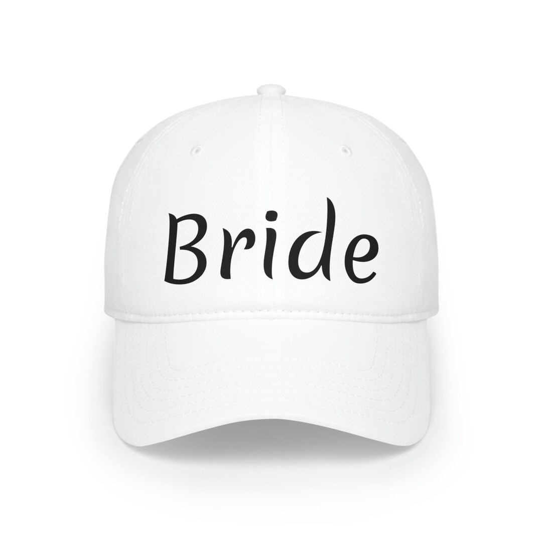 Bride Baseball Cap | Bride Hat | Bride Cap | Bride Baseball Hat, Low ...