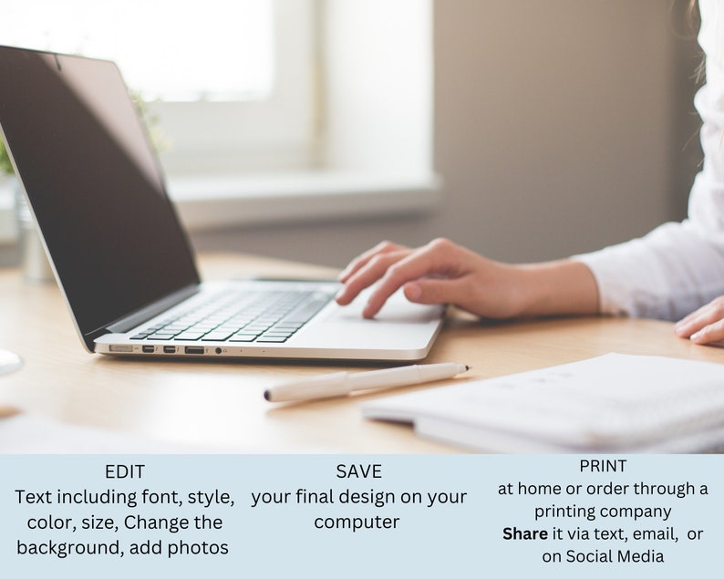 Editable Welcome Poster| Minimalist Welcome Sign Template, Simple ...