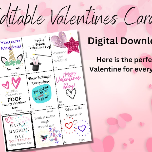 Classroom Valentines - Etsy