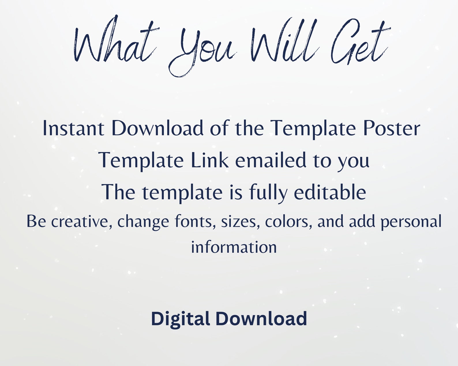 Editable Welcome Poster Minimalist Cursive Welcome Sign Template ...