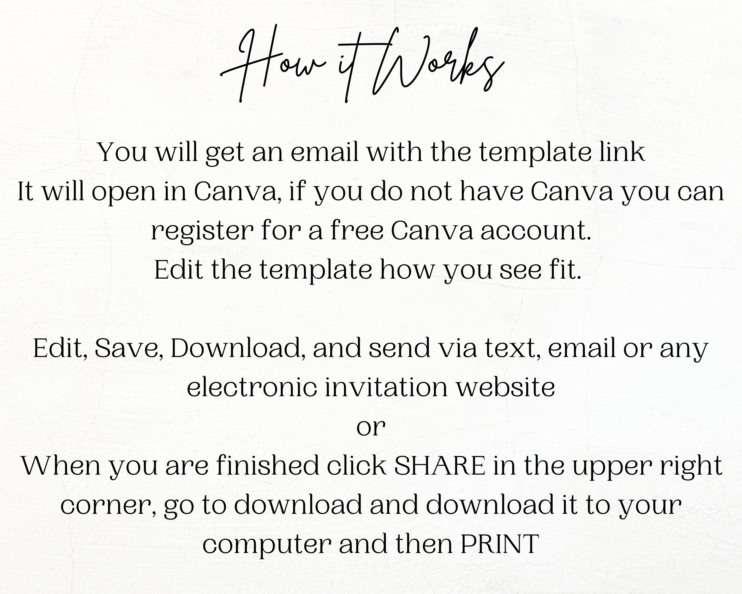 Printable Bride to Be Invitation Templates Customizable Pink - Etsy