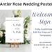Editable Welcome Poster| Minimalist Welcome Sign Template, Simple ...