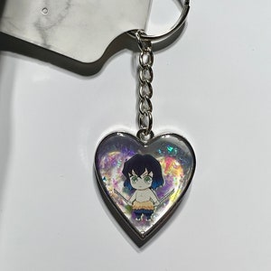 Keychain Heart Inosuke From Demon Slayer - Etsy