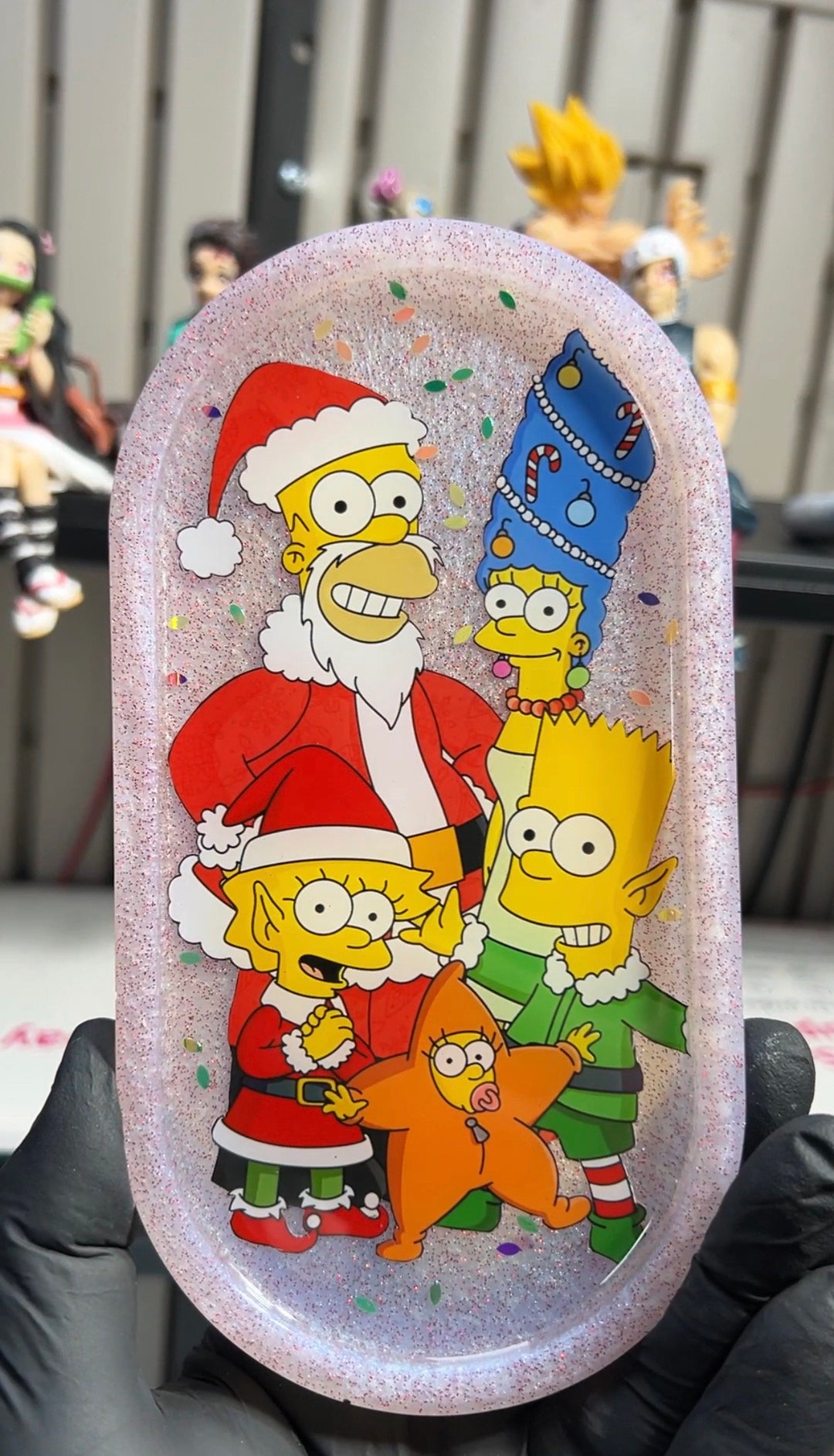 Simpsons 2 Sided Custom Resin Rolling Tray - Etsy