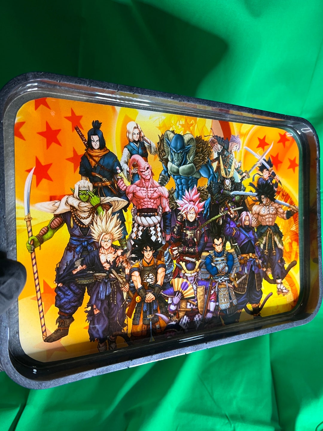 Dbz Custom Samurai Resin Rolling Tray! - Etsy