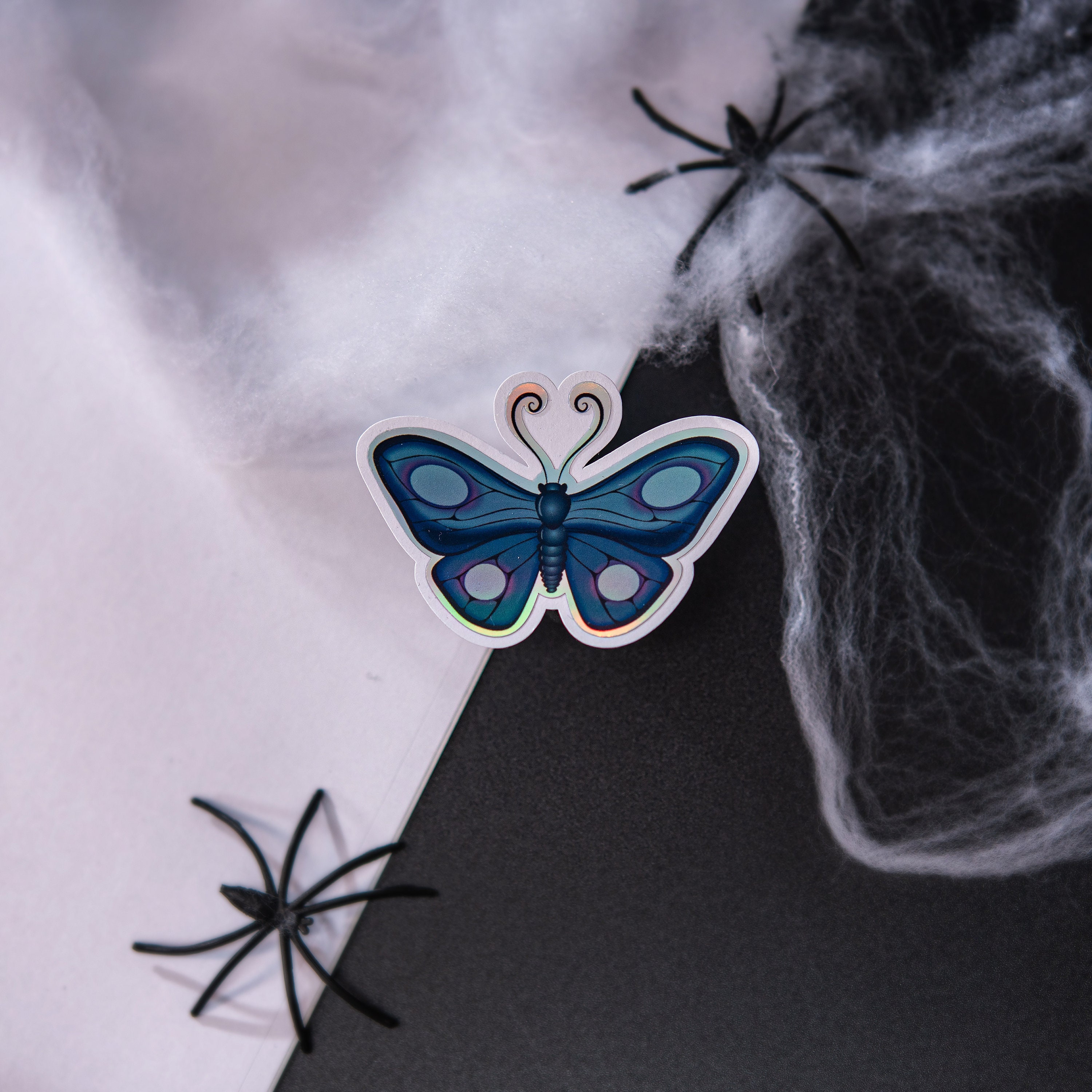 Corpse Bride Stickers, Butterflies, Holographic Stickers, Halloween ...