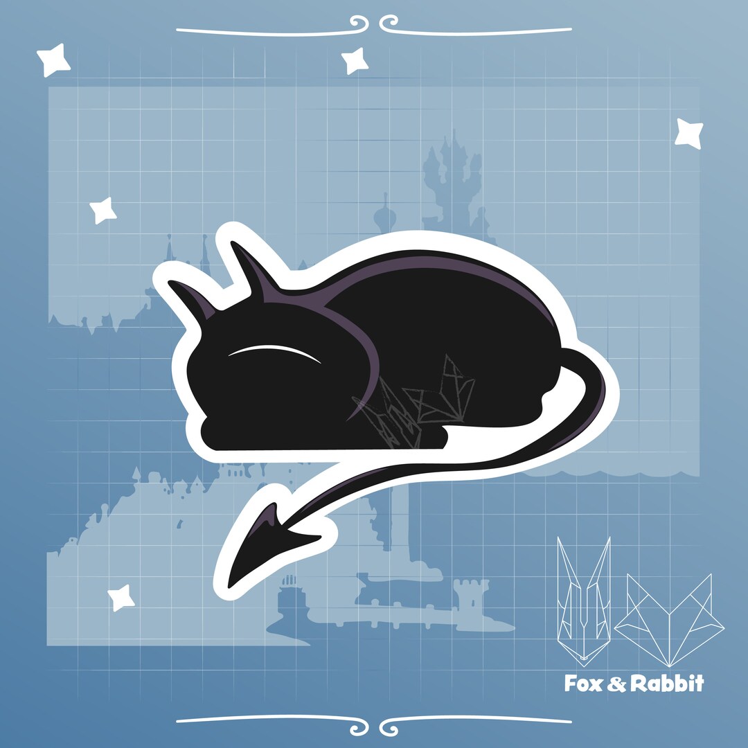 Luci Disenchantment Stickers - Sleeping Luci - Etsy