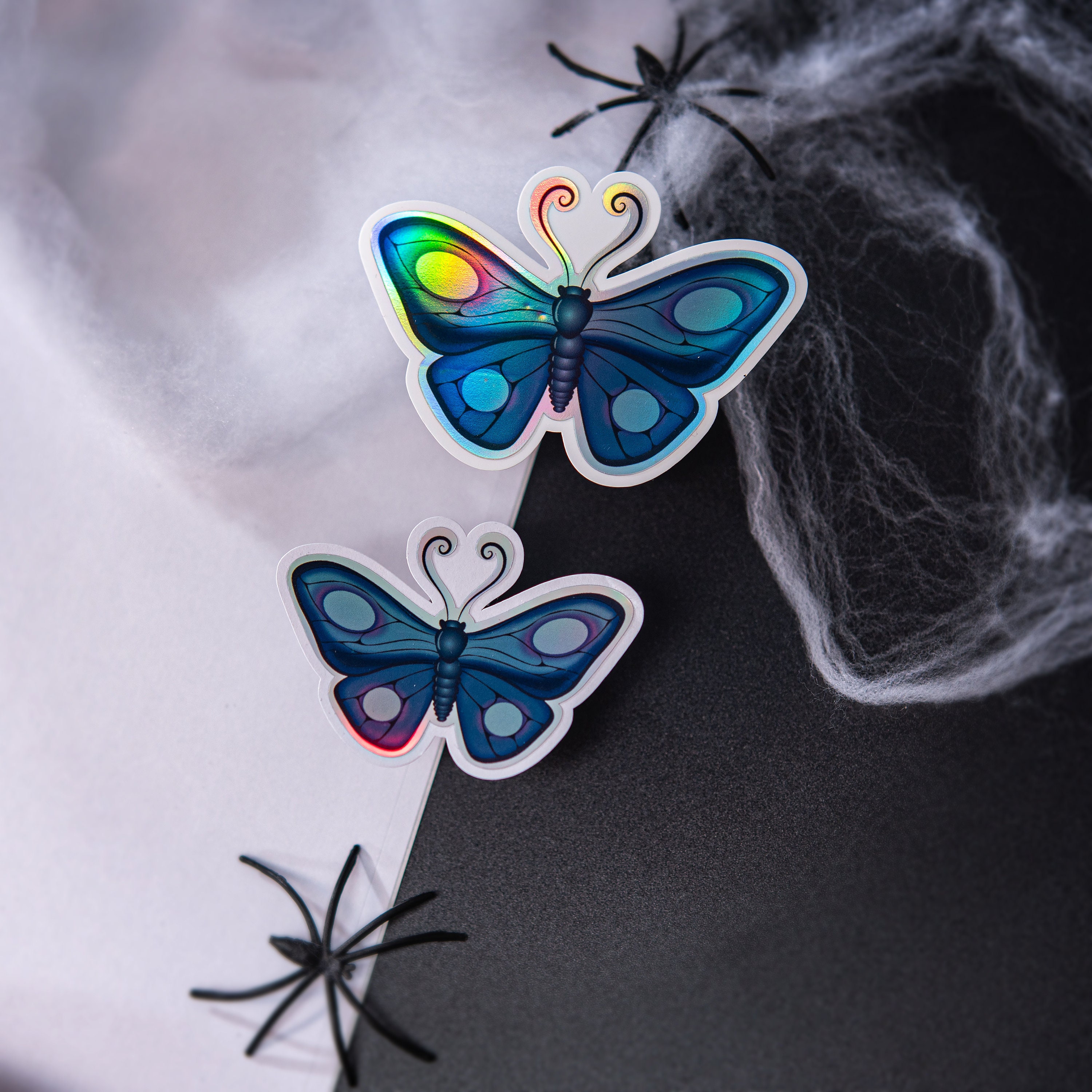 Corpse Bride Stickers, Butterflies, Holographic Stickers, Halloween ...