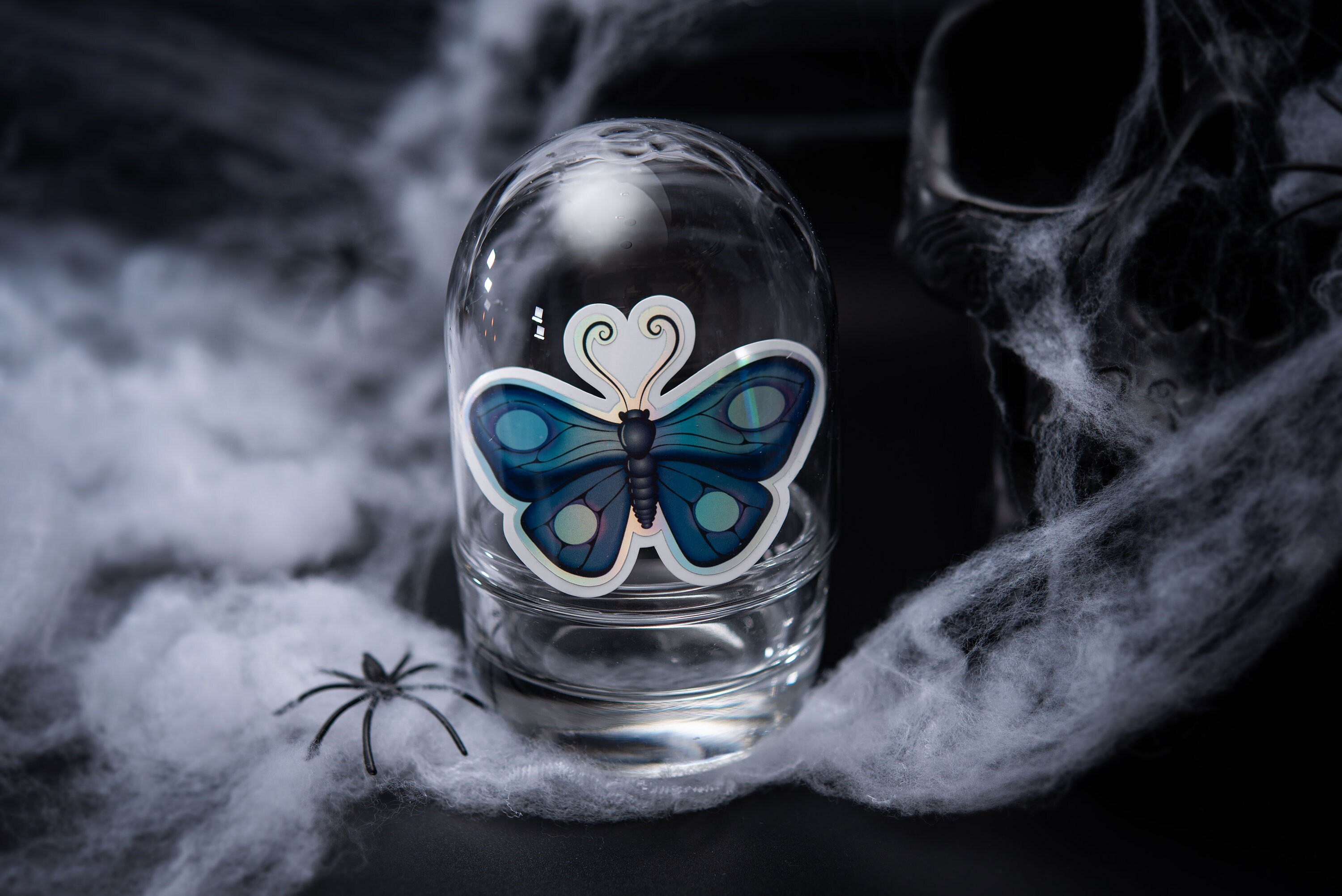 Corpse Bride Stickers, Butterflies, Holographic Stickers, Halloween ...