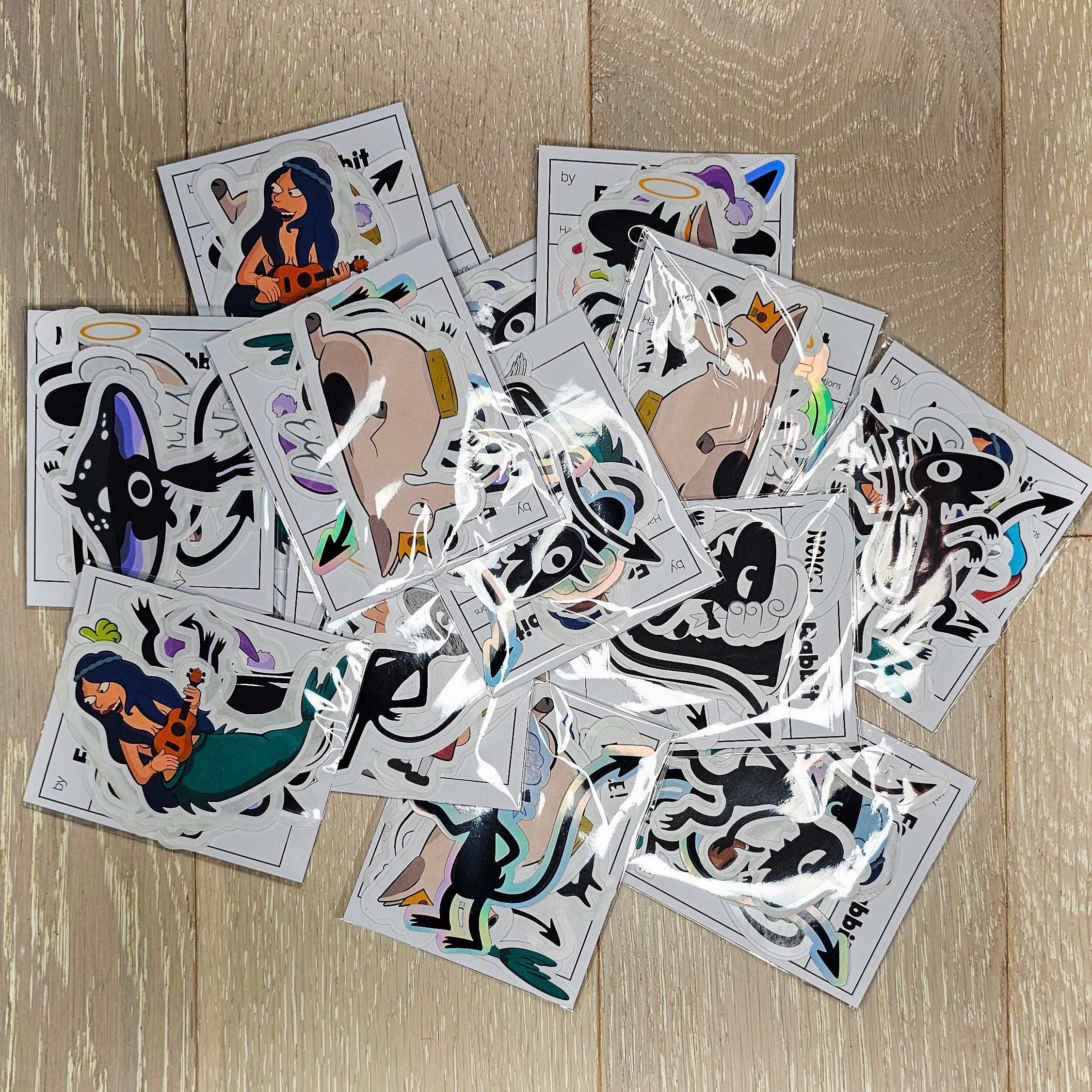 Disenchantment Stickers Pre-packed Mix of 6 Stickers - Etsy