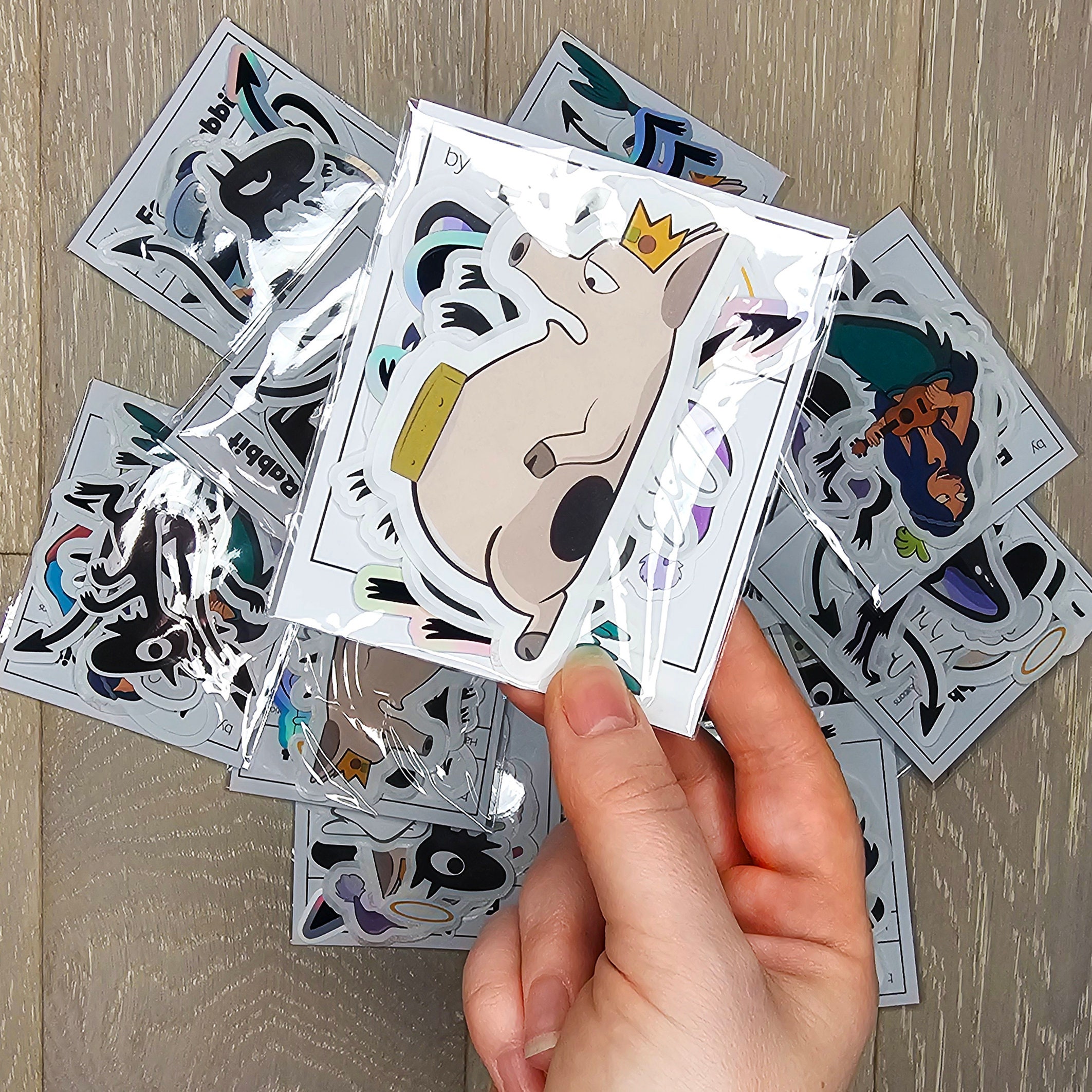 Disenchantment Stickers Pre-packed Mix of 6 Stickers - Etsy