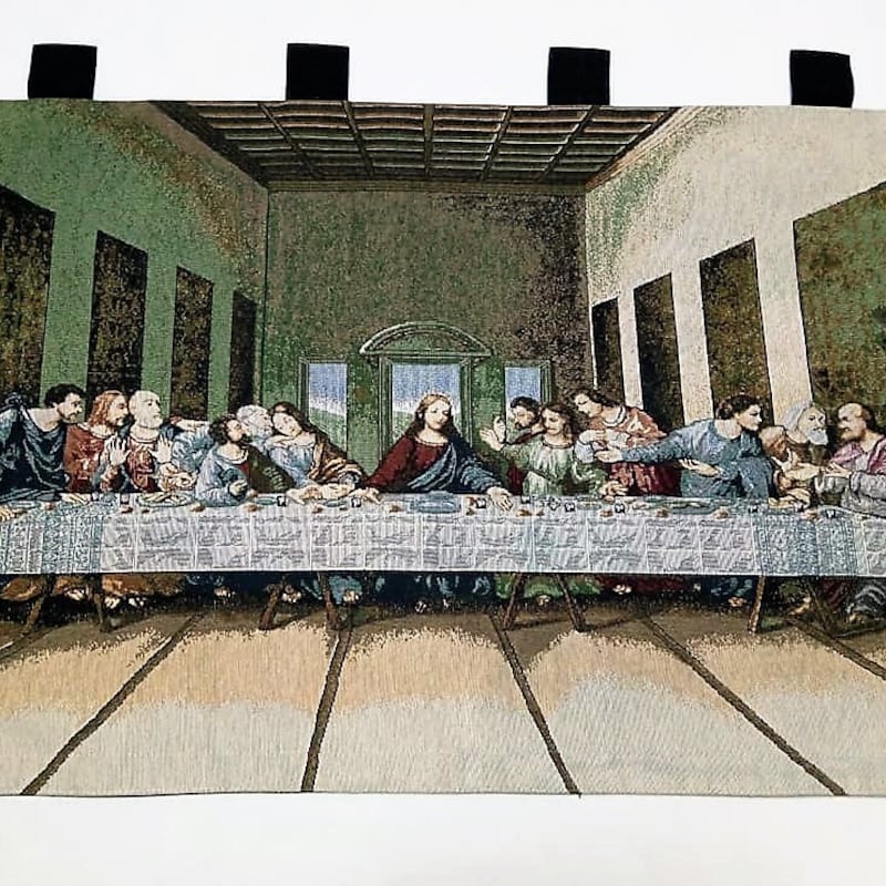 Last Supper Cross Stitch - Etsy