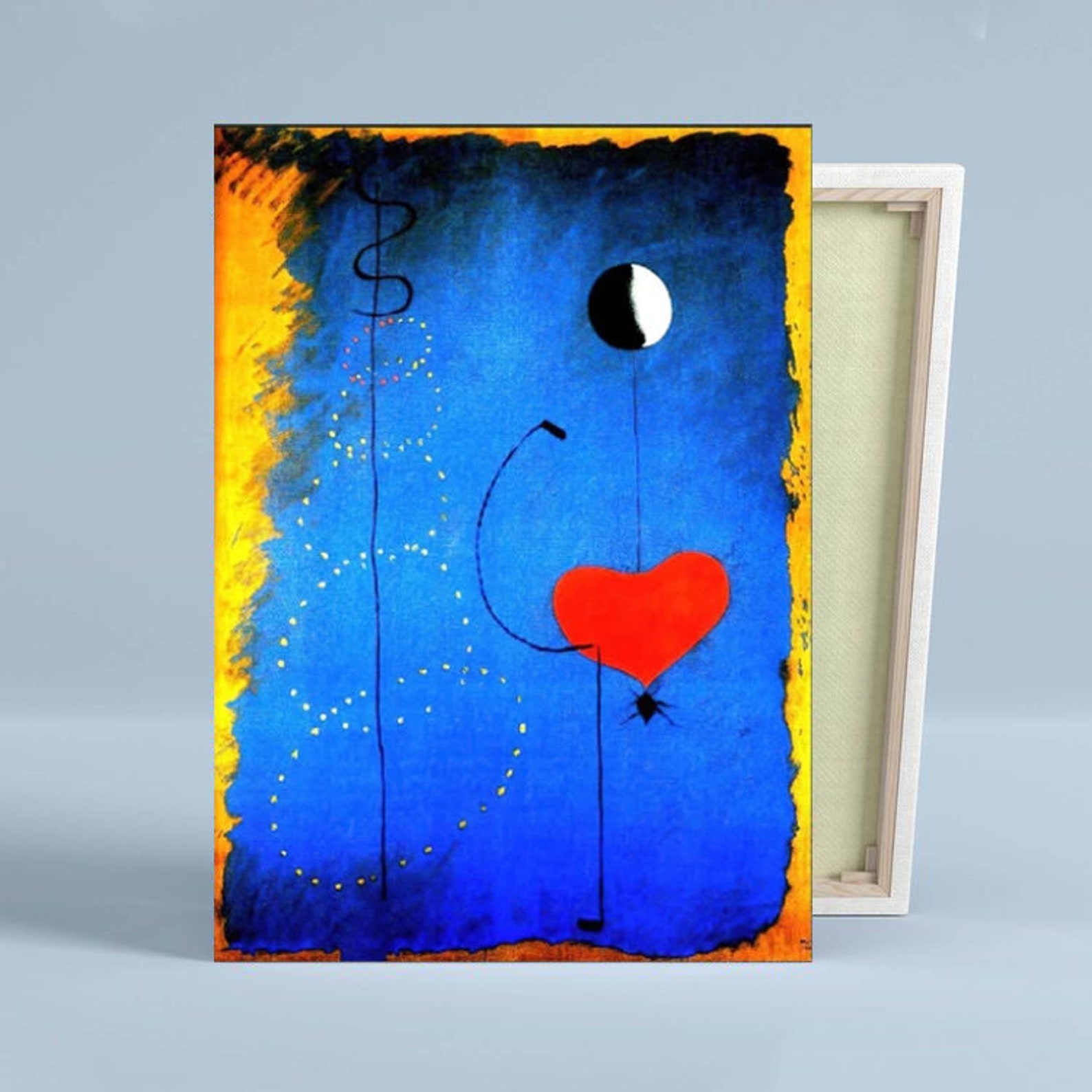 Joan Miro Dancer 1925 Dancer CANVAS Exhibition Poster - Etsy