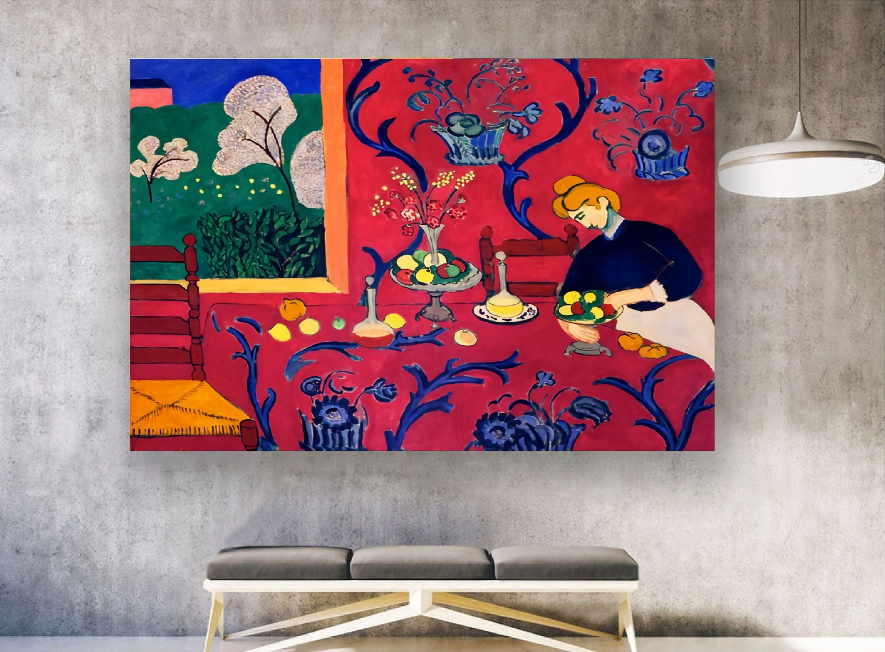 The Dessert Harmony In Red Original