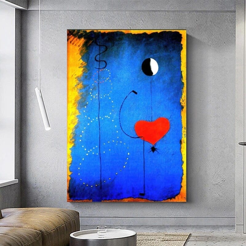 Joan Miro Dancer 1925 Dancer CANVAS Exhibition Poster - Etsy