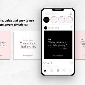 200 Instagram Quote Template Canva, Social Media Quotes, Instagram ...