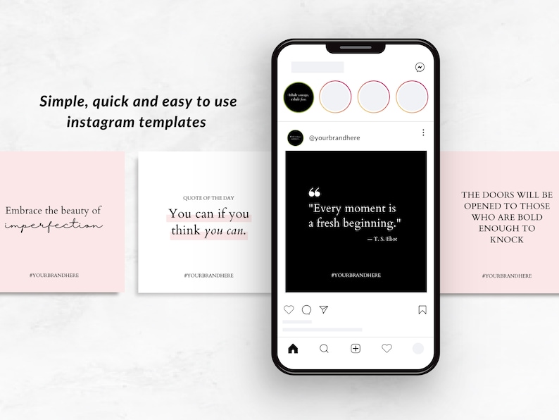 200 Instagram Quote Template Canva, Social Media Quotes, Instagram ...