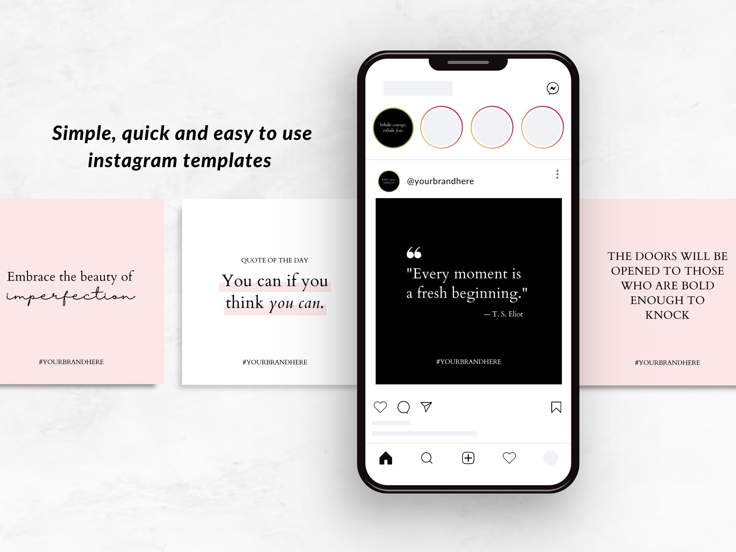 200 Instagram Quote Template Canva, Social Media Quotes, Instagram ...