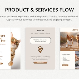 30 Pet Email Template, Dog Cat Pet Lover Vet Template, Pet Shop Email ...