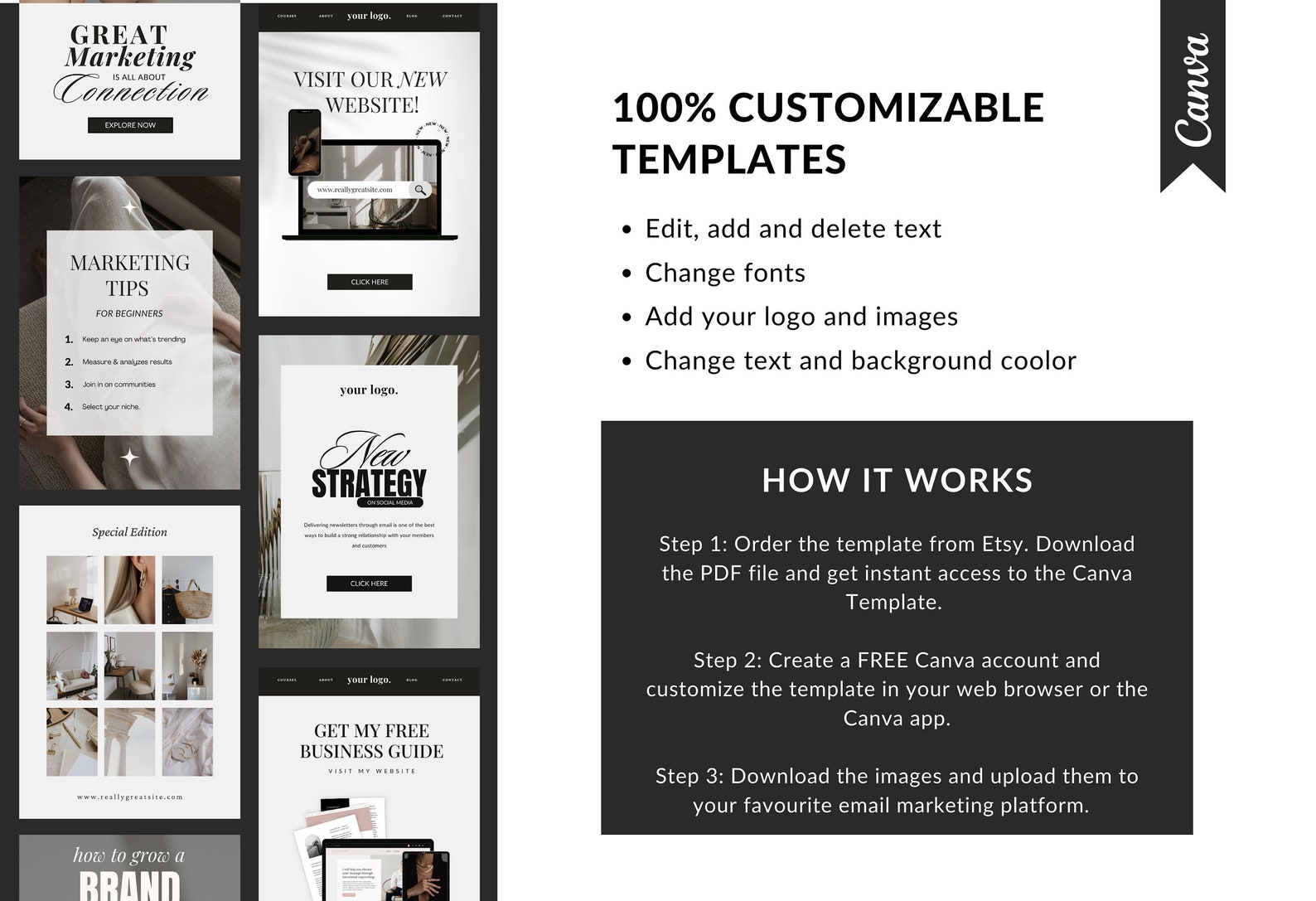 30+ Editable Email Templates, Email Automations, Mailchimp Email ...