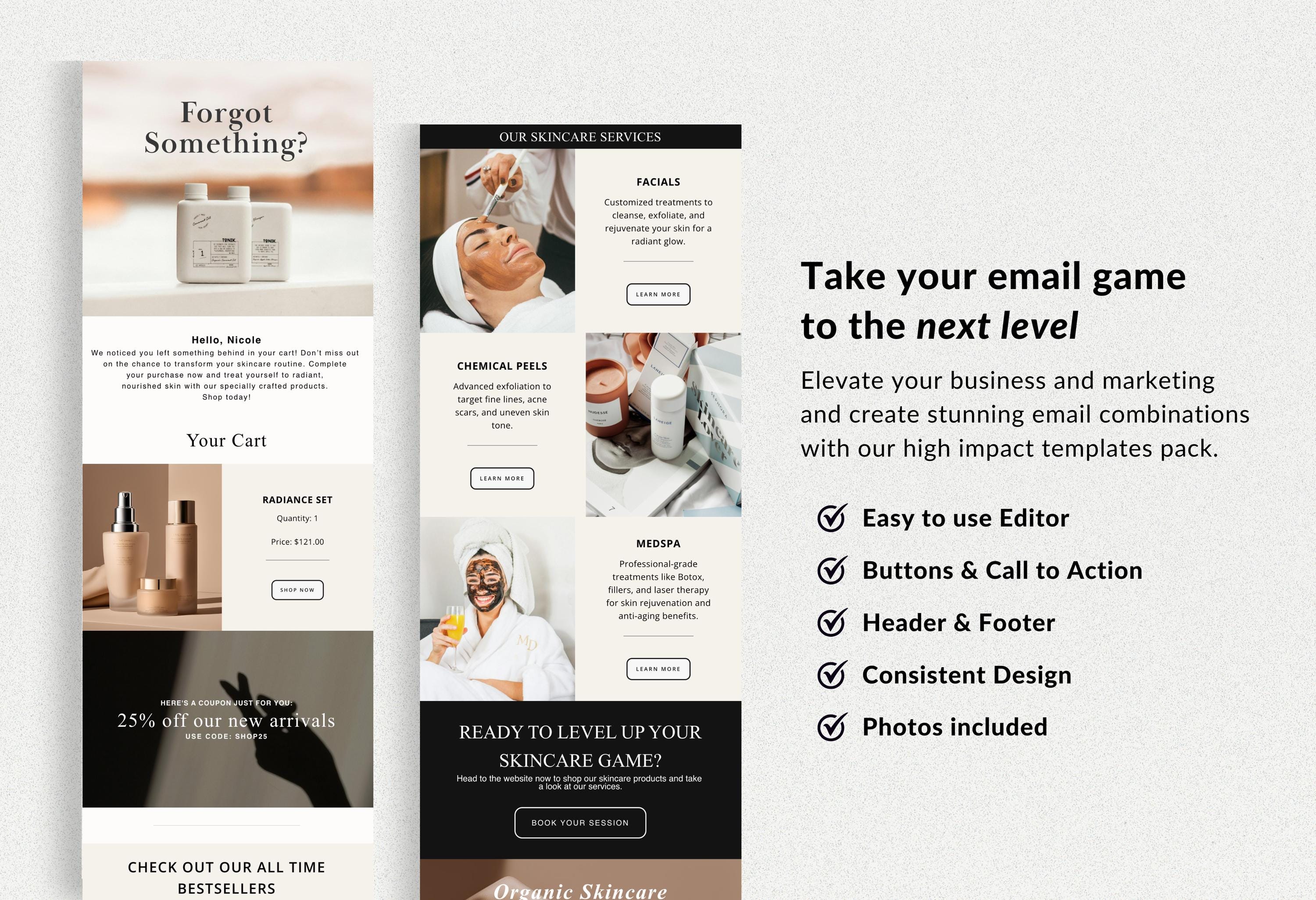 Editable Email Templates | Flodesk Email Marketing | Product Marketing ...