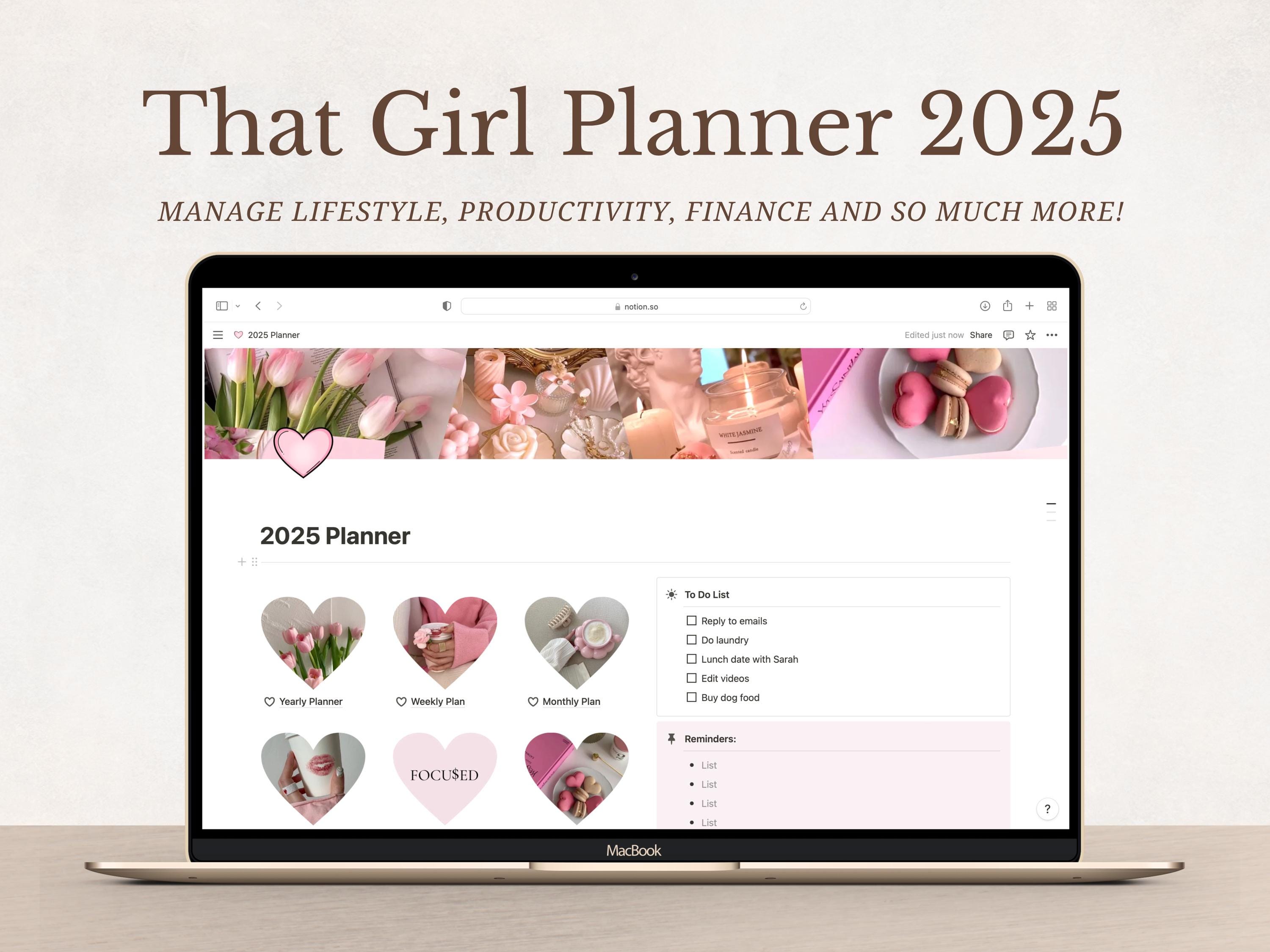 Ultimate Notion Life Planner 2025, Notion All-in-one Dashboard ...