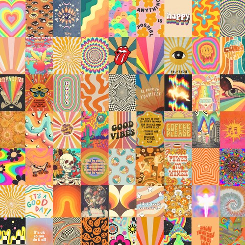 Indie Aesthetic Kit Indie Kid Collage Indie Room Decor - Etsy