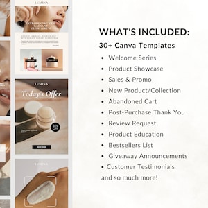 Editable Email Templates, Skincare Email Template, Mailchimp Email ...