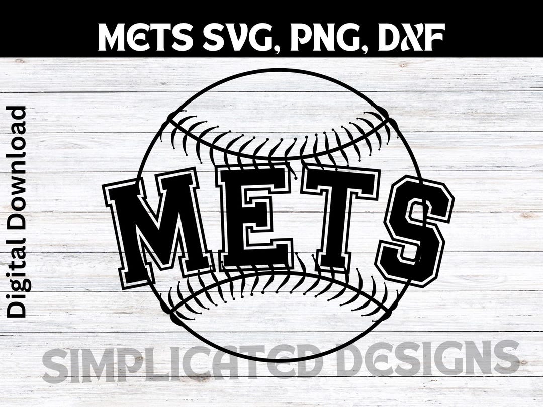Mets PNG, Mets Baseball Svg, Mets Svg, Baseball PNG, Digital Design ...