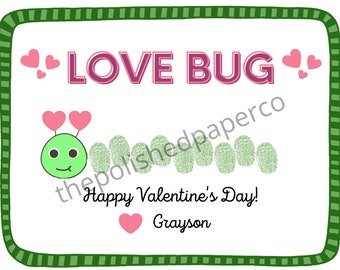 Love Bug Valentine | Etsy
