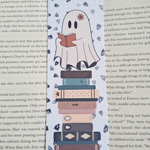 Thriller Ghost Bookmark - Cute Ghosty | Bookstack | Reading Accessories ...