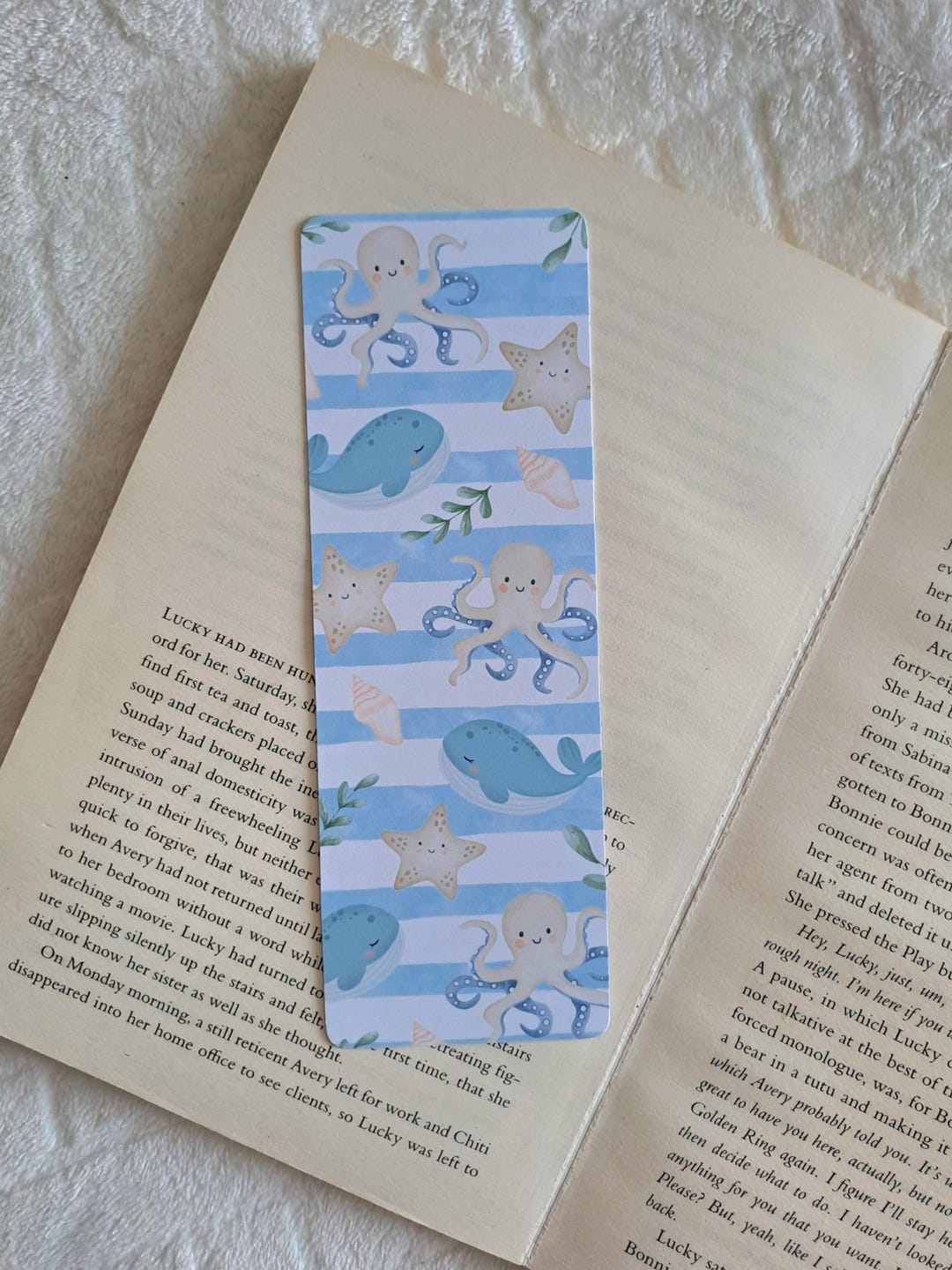 Under the Sea Nautical Bookmark - Summer Reading Accessories | Gift for ...